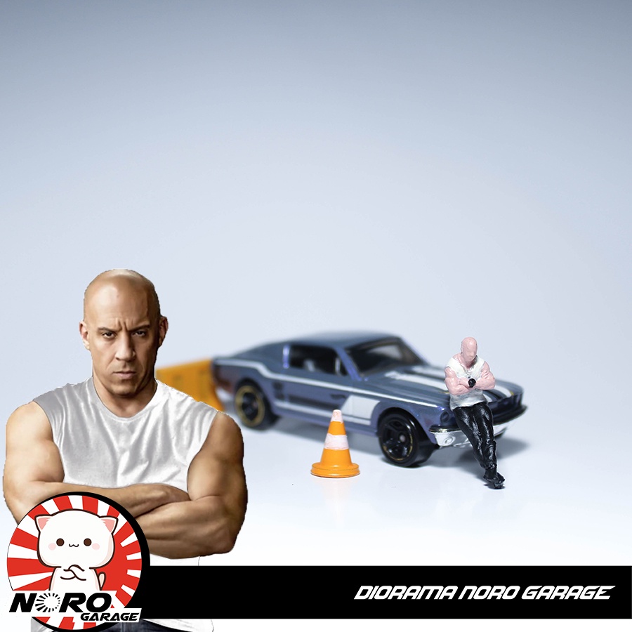 Fast and furry Figure. Dominic Toretto. 1:64 scale | Shopee Singapore
