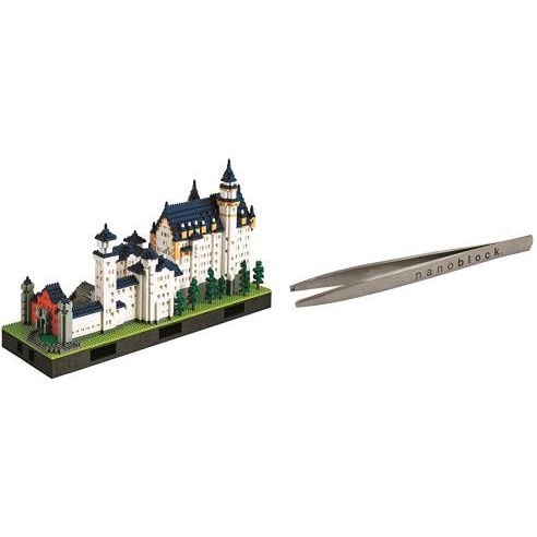 Nanoblock Neuschwanstein Castle DELUXE EDITION with tweezers for ...
