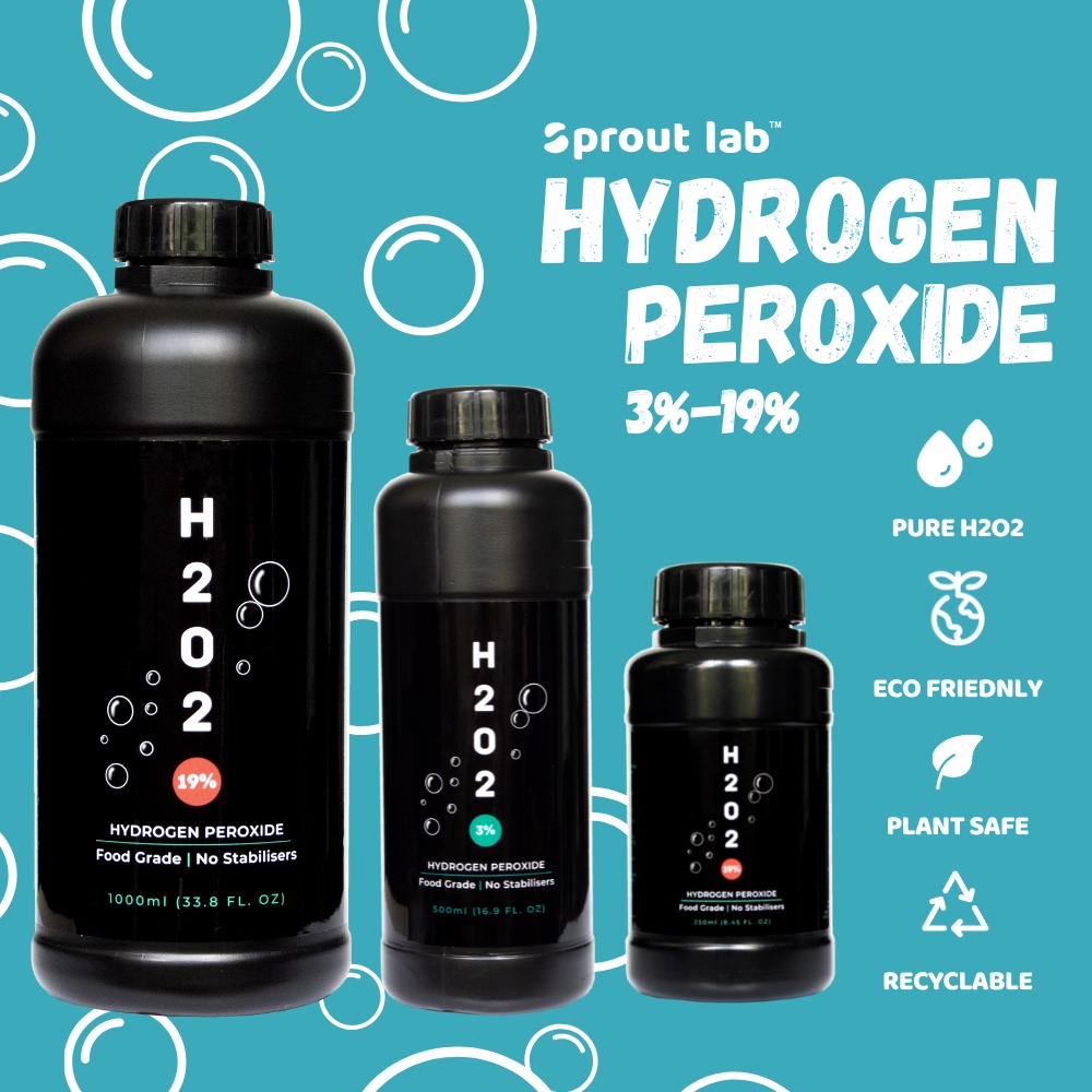 Sprout lab | Hydrogen Peroxide 3% & 19% Food Grade Solution for Plants ...