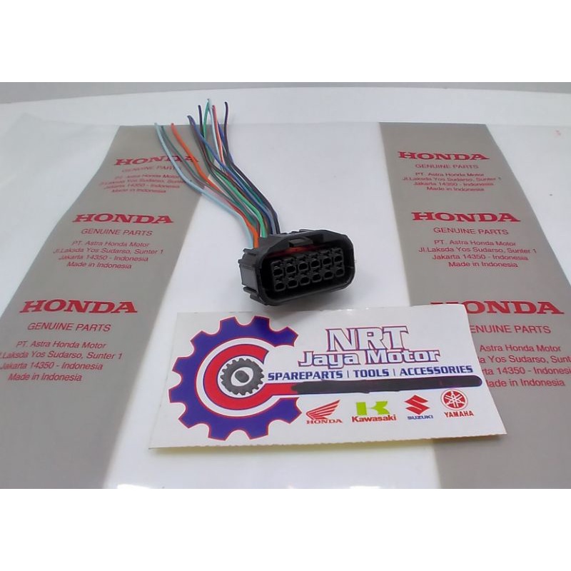 Socket Module SCU SMART KEY KEYLES HOMDA VARIO 150 160 PCX150 160 ORIGINAL PIN 12 FULL Cable ...