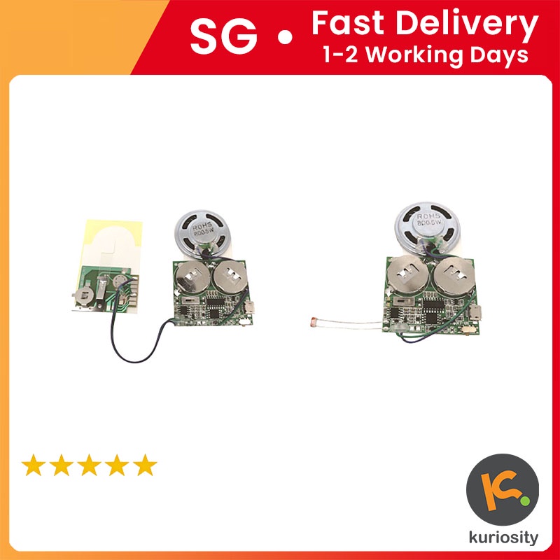 Greeting Card Module 8MB Light Sensor Flip Card Switch | Shopee Singapore