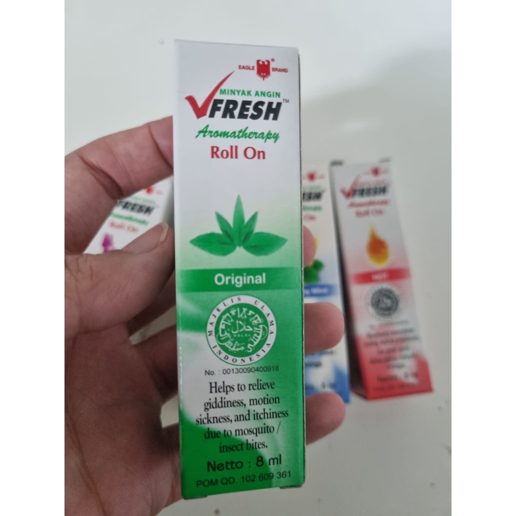 SG Shop VFresh Aromatherapy Oil Roll On (V FRESH READY STOCK in SG ...