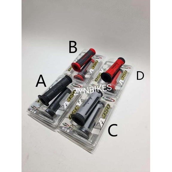 DOMINO MOTORCYCLE HANDLE GRIP A350 YAMAHA SNIPER 150 SPARK 135 AEROX ...