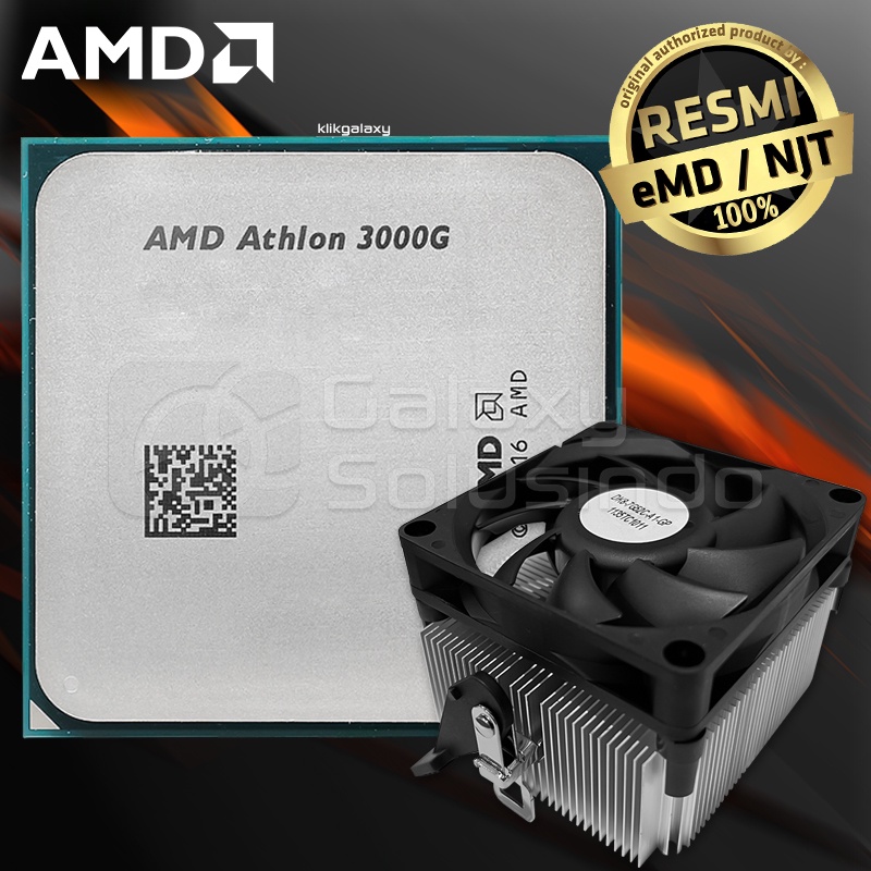 Amd Athlon 3000G TRAY AM4+Stock CPU Cooler Fan | Shopee Singapore