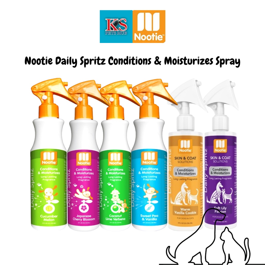 Nootie Daily Spritz Conditions & Moisturizes Spray 8oz (DS0810/DS0811 ...