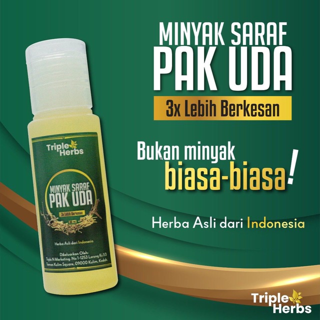 PAK UDA NERVE OIL, KNEE AND JOINT PAIN 100% ORIGINAL | Shopee Singapore