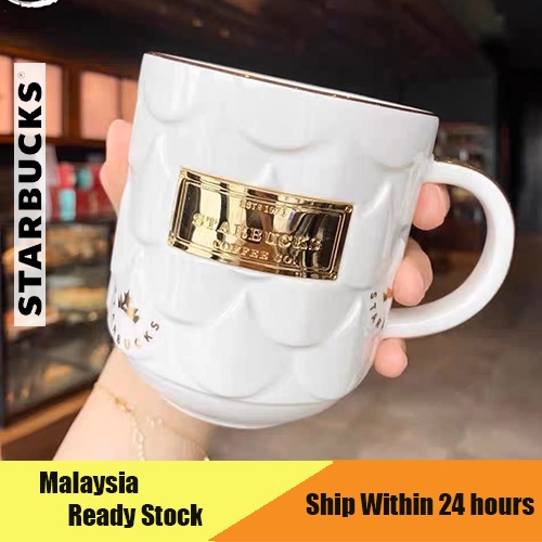 385ml Starbucks Ceramic Cup ( White Series ) | Shopee Singapore