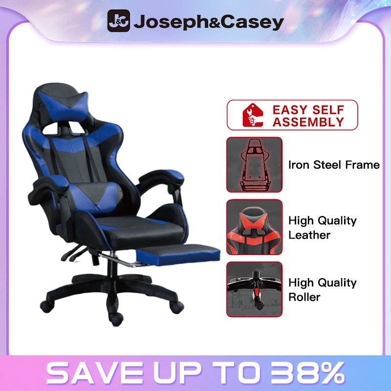 【Joseph&Casey】808 Gaming Chair / LOL Chair / Racer Seat Chair/high back ...