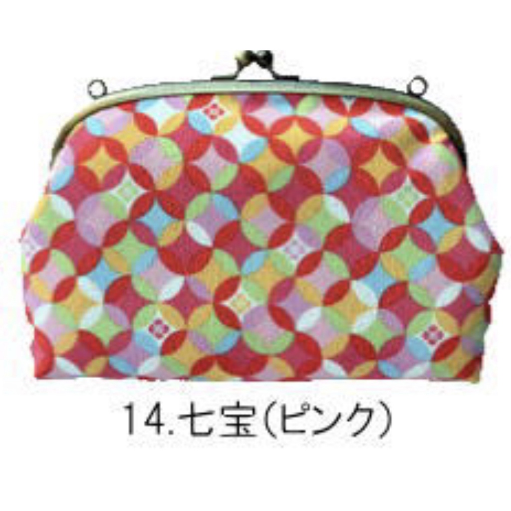 Made in Japan 🇯🇵 Kyoto B-andyu Japanese fabric Gamahuchi bag with ...