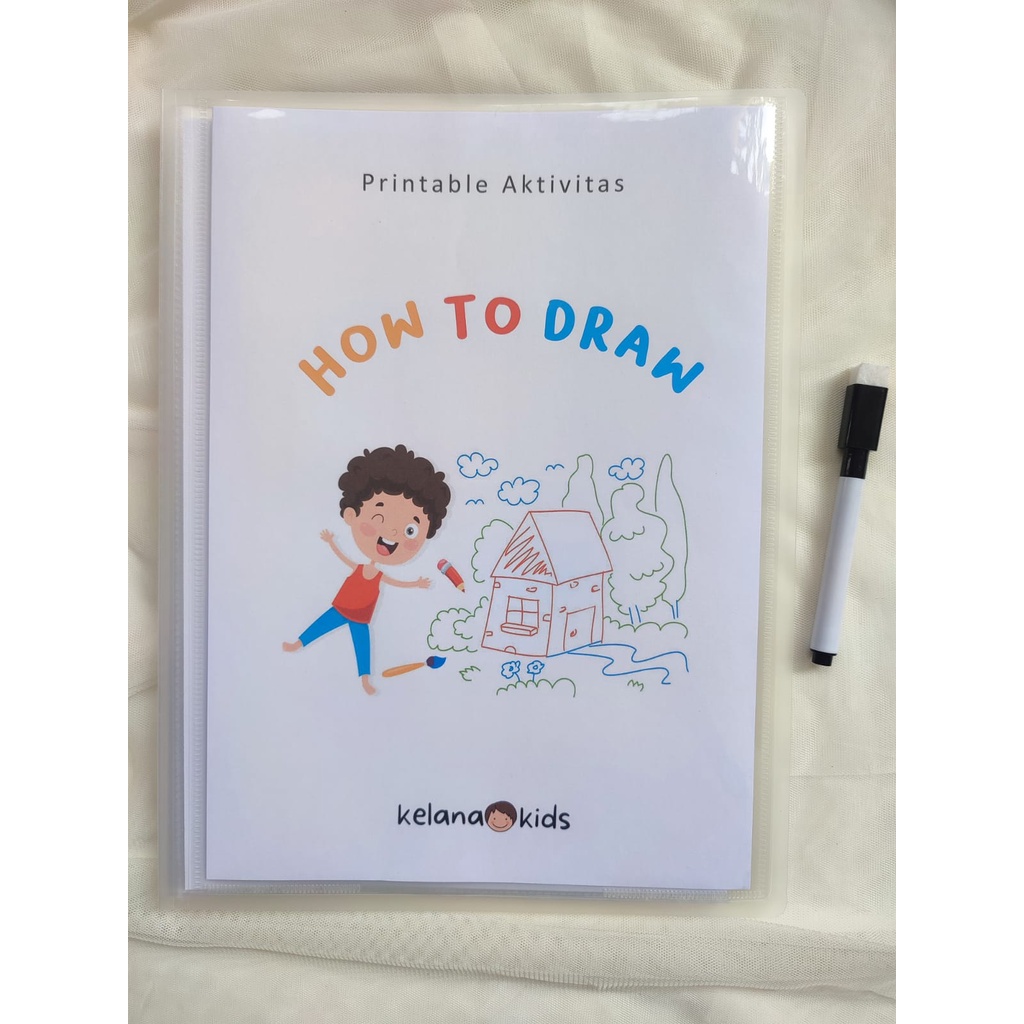 Printable Activity How to Draw 15 Sheets Of Drawing Activity And ...
