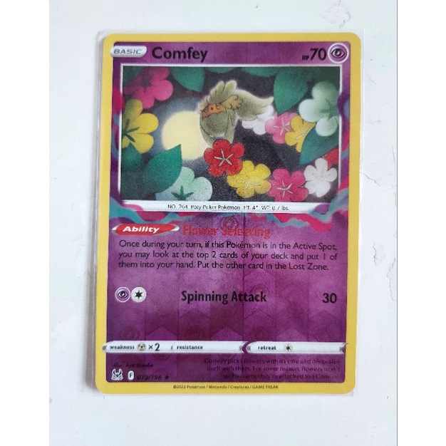 Pokemon comfey lost origin card | Shopee Singapore