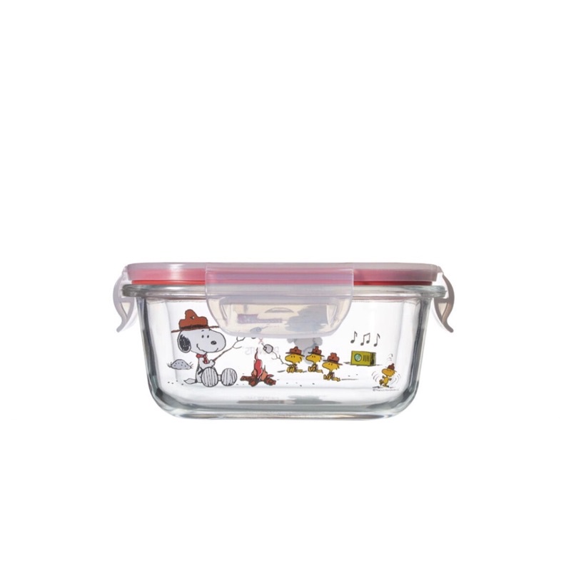Pyrex snoopy glass container 510ml box model | Shopee Singapore