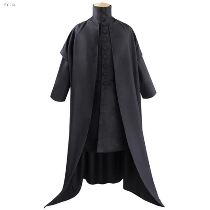 Professor Snape cos suit Harry Potter clothes cosplay costume robe ...