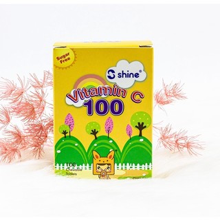 Shine Kids Vitamin C-100 Orange Tablet 100mg (100 Tablets) | Shopee ...