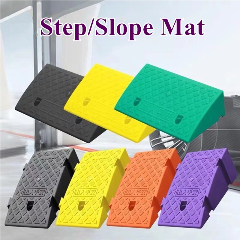 PVC Plastic Ramp Step Mat Threshold Wheelchair Doorway Stairs Auxiliary ...