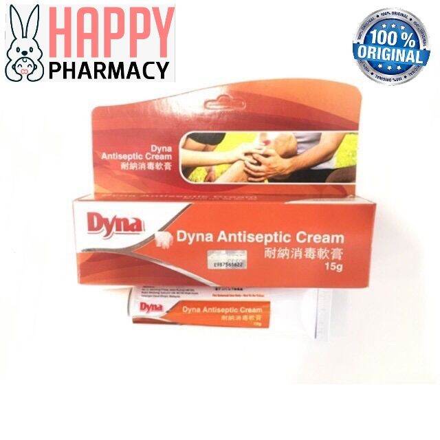 DYNA ANTISEPTIC CREAM 15G [EXP:9/25] UBAT LUKA FOR WOUND | Shopee Singapore
