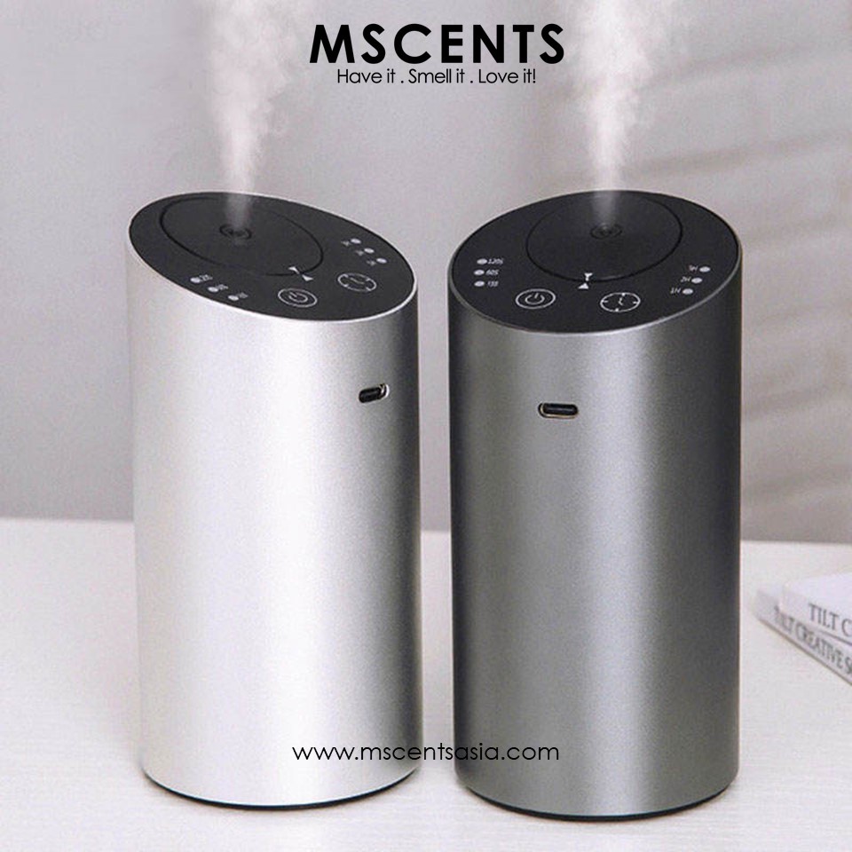 Aroma Nebulizer Ultrasonic Waterless Wireless Diffuser USB Rechargeable ...