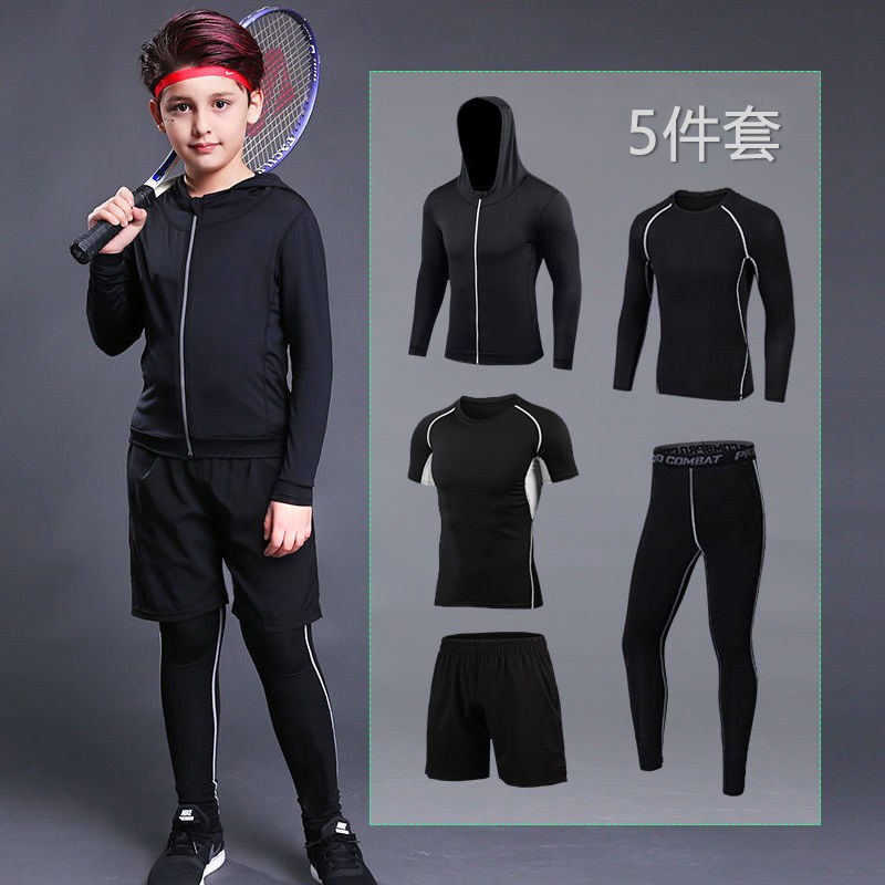 Wicking Quick-Drying Clothing Fitness Basketball Running Tight Exercise ...