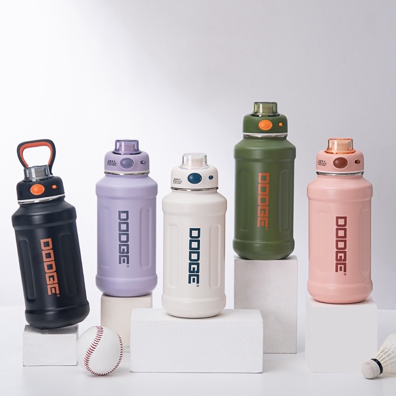 DODGE Exercise Water Bottle Cold Stainless Steel 620 ml. 950ml ...