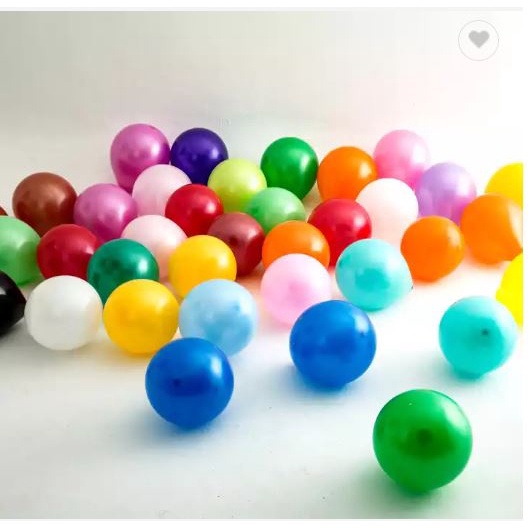 (Ready stock in Singapore) 10" Matte retro latex balloons - Pack of ...