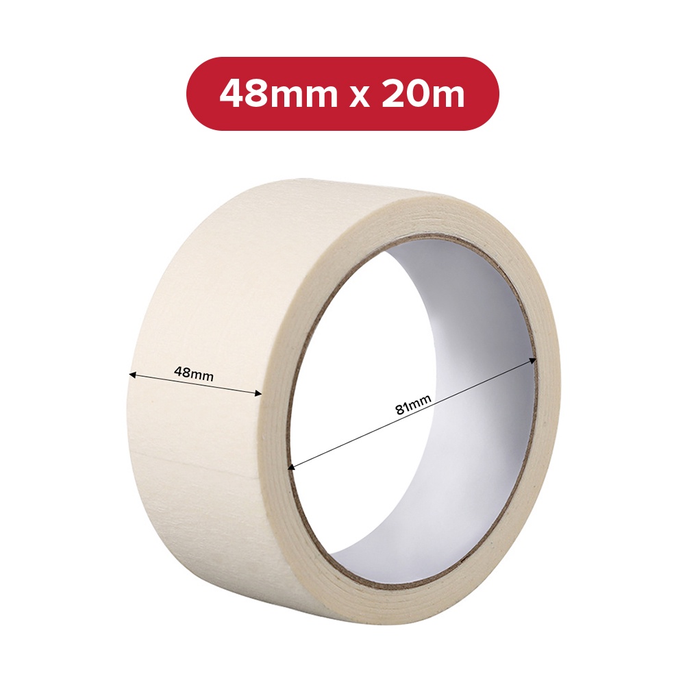 (JIJI.SG) MASKING Tape - 20m / 3 Sizes / Painter's Tape / Paper Tape ...