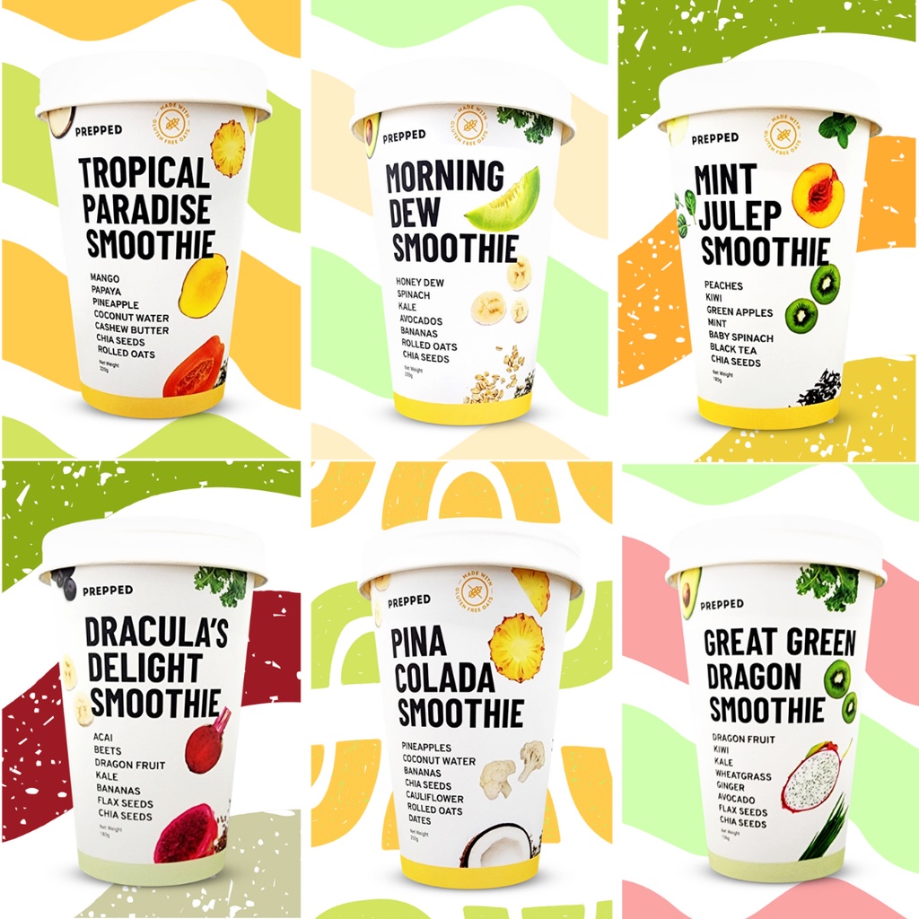 Prepped: Smoothie Bundle 6 Flavors (Spring + Summer Flavors) | Shopee ...