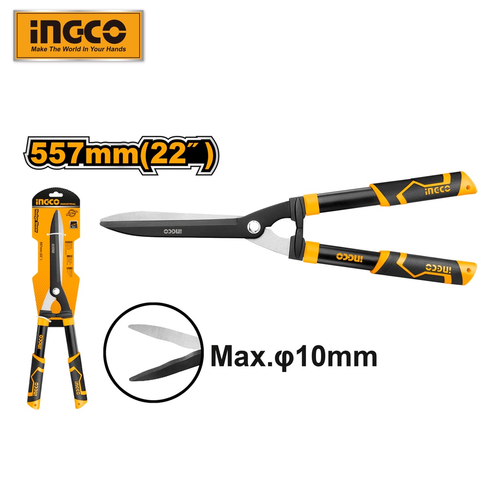 INGCO Hedge Shear with Heat Treatment Blade HHS6301 | Shopee Singapore