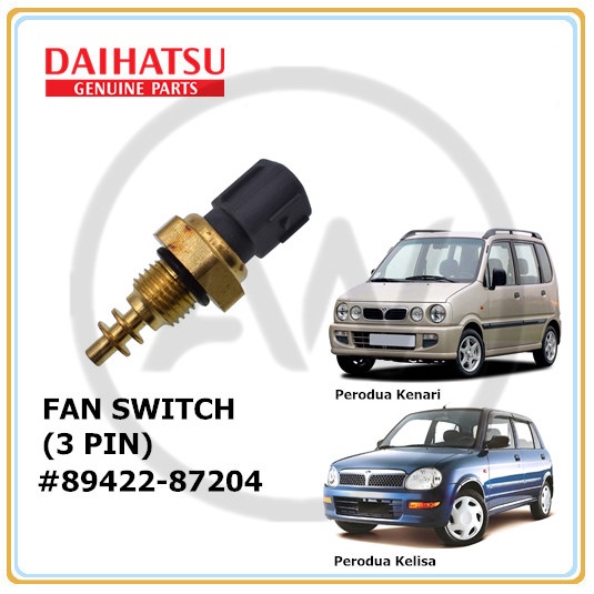 Perodua Kelisa Kenari Radiator Coolant Thermo Temperature Temp Fan ...