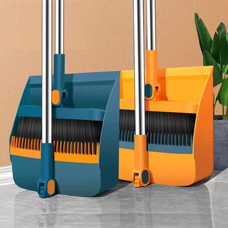 3 in 1 Foldable Broom Dustpan Set 2 in 1 Broom Set Water Wiper Penyapu dan Penyodok Lantai ...
