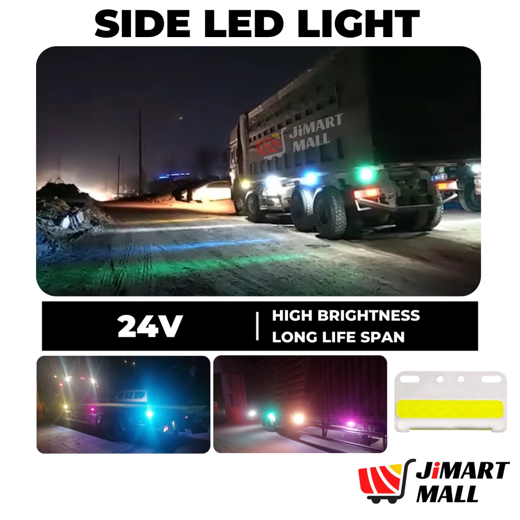 LED LIGHT 24V Lorry Truck High Brightness Side Marker Indicator Safety ...
