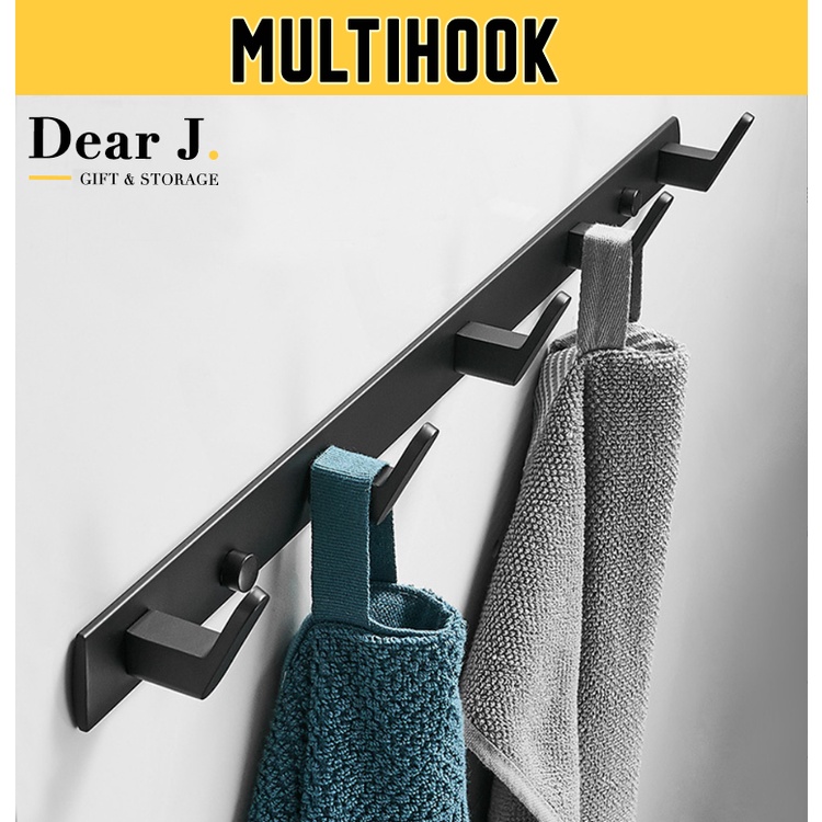 Multi Hook / Door Hoor / Bathroom Hook [Dear J] | Shopee Singapore