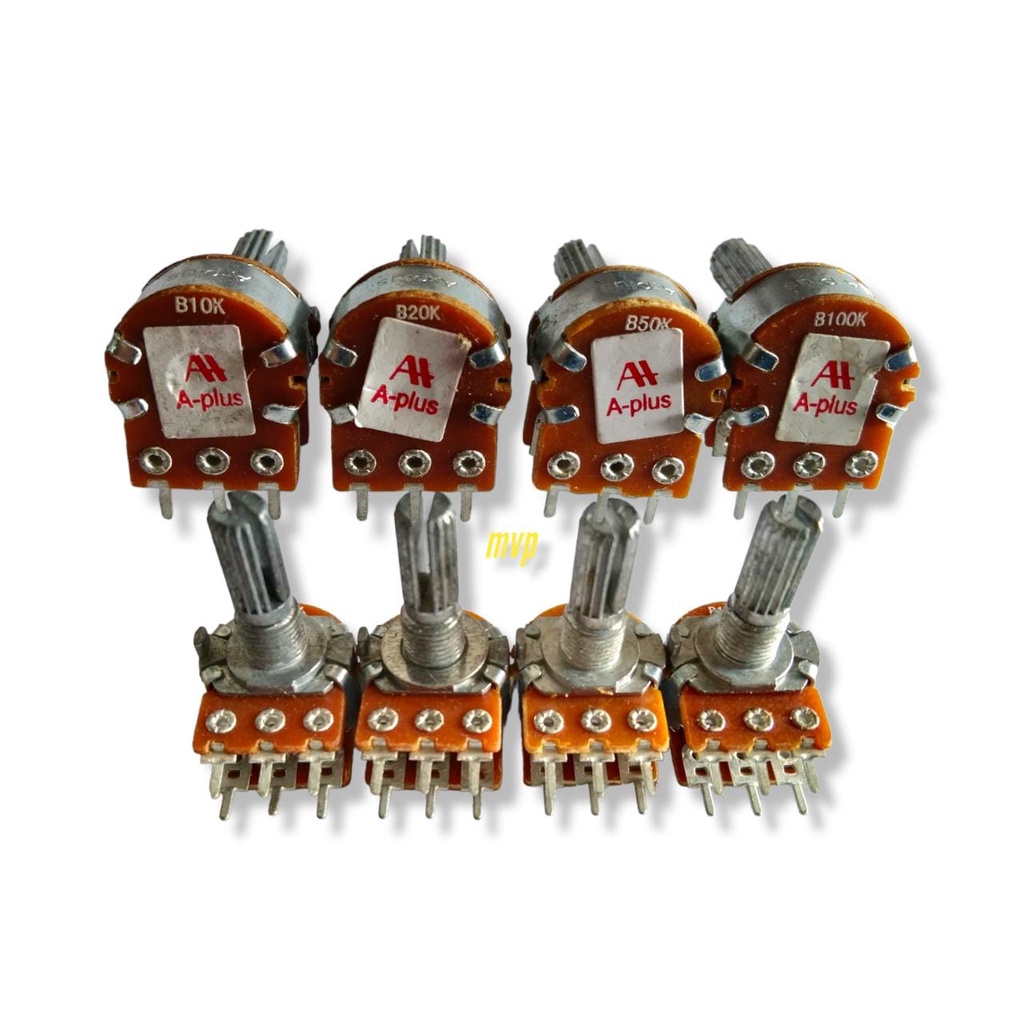 Potentio Aplus stereo 10k 20k 50k 100k Aplus stereo pot | Shopee Singapore