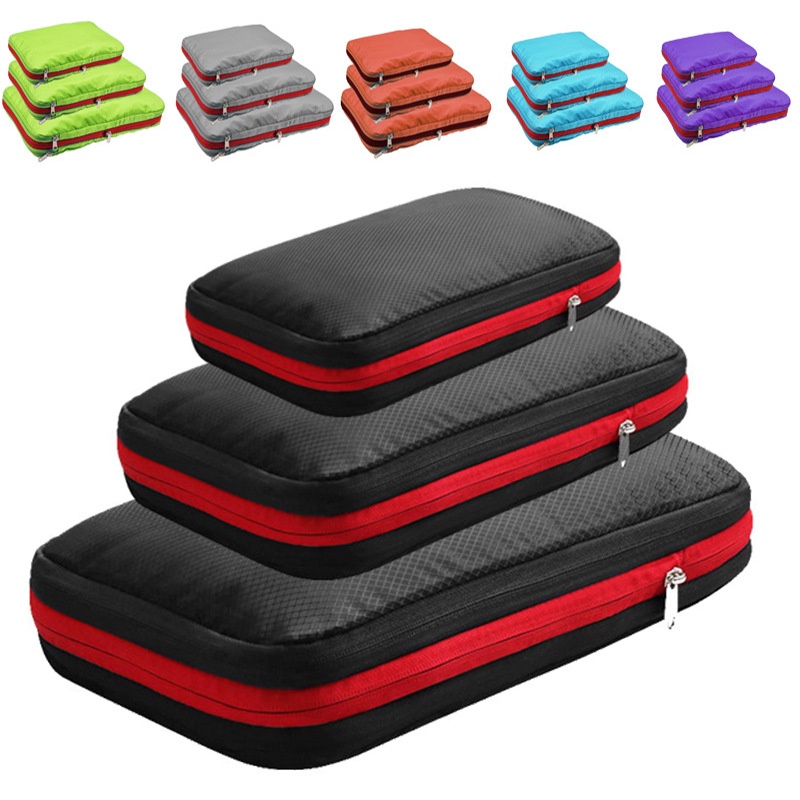 Compression Packing Cubes Organiser - Space Saving Bag - Storage ...