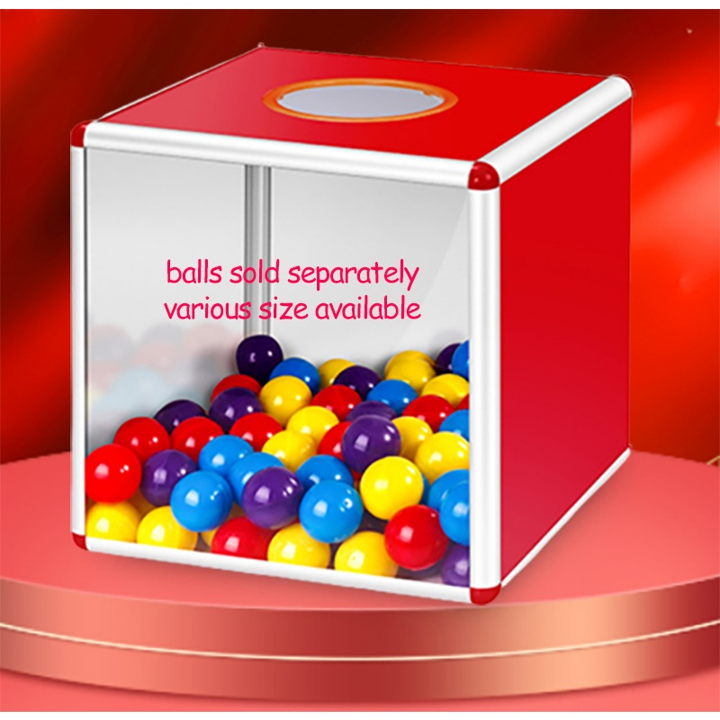 Acrylic Lucky Draw Box, Lottery Box, Prize Drawing Box, Kotak Cabutan ...