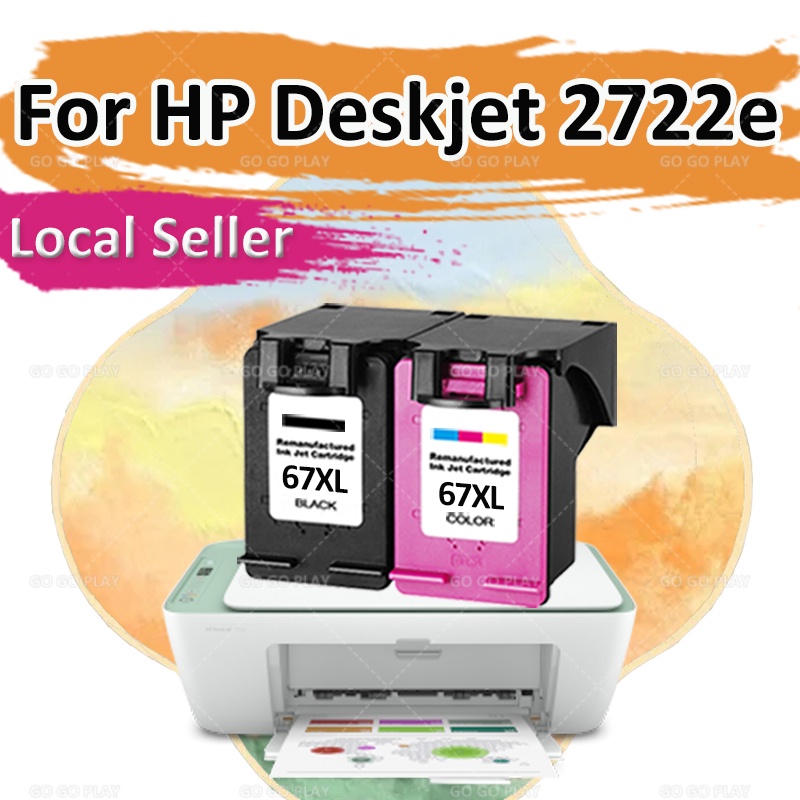 Compatible Ink Cartridge for HP DeskJet 2722e All-in-One Printer Ink ...