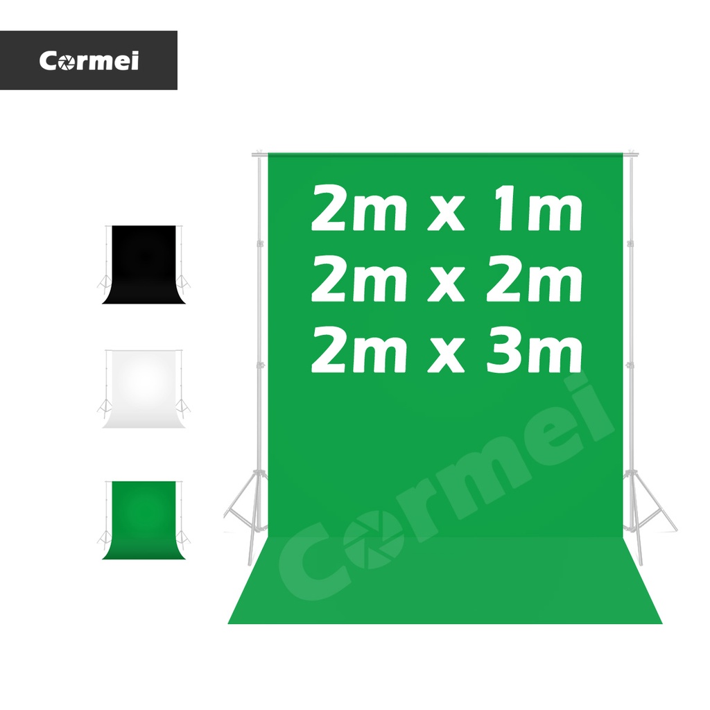 Cormei Non Woven Backdrop 2*3m Photography Background Cloth Adjustable ...