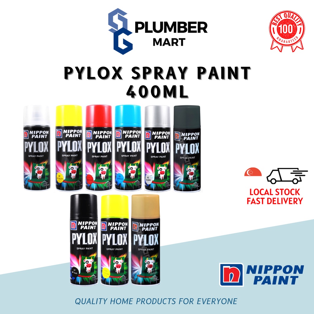 【SG】 SG Plumber Mart | Nippon Paint Pylox Spray Paint 400ml | Shopee ...