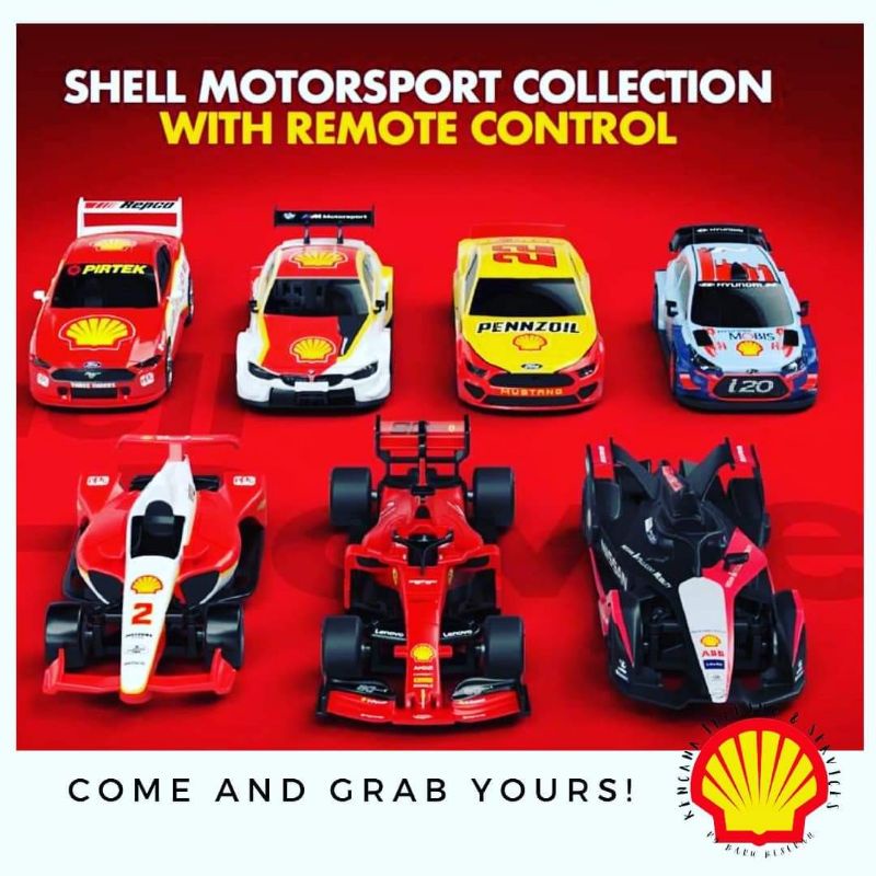 Shell Motorsport Collection 2022 Bluetooth Remote Control Battery ...