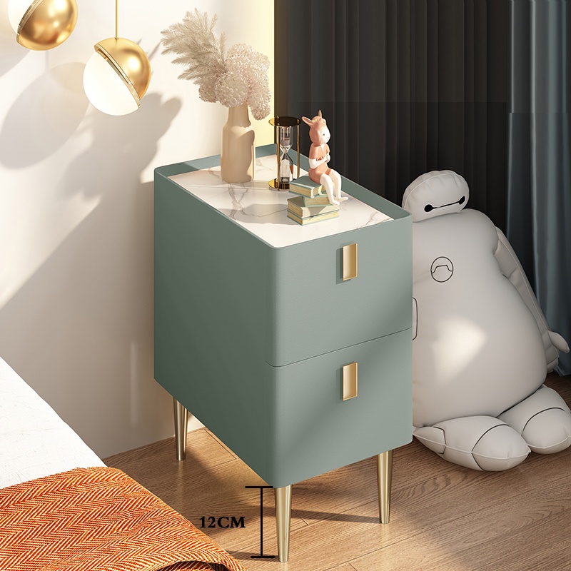 Nordic bedside table ultra-narrow simple modern bedside table with ...