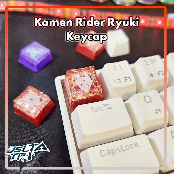 Kamen Rider Ryuki Symbol Resin Artisan Keycap | Shopee Singapore