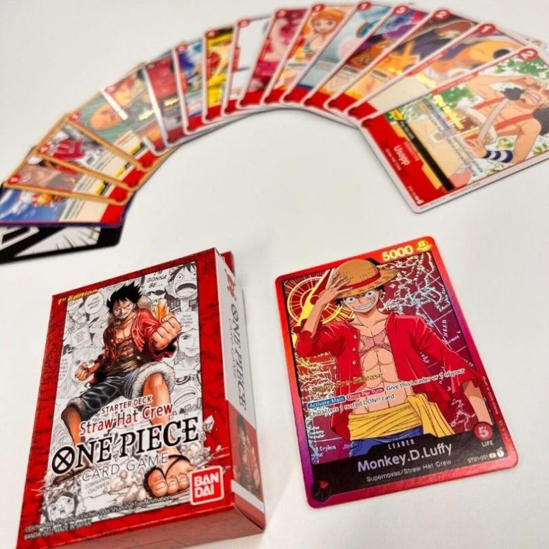 [1st Edition] One Piece Super Pre-Release "Gold-Stamp" Singles (ENG ...