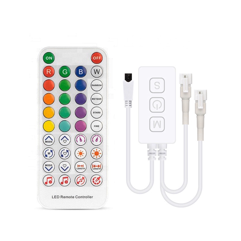 LED Controller SP611E Bluetooth Music App IR38 Keys for WS2811WS2812 ...