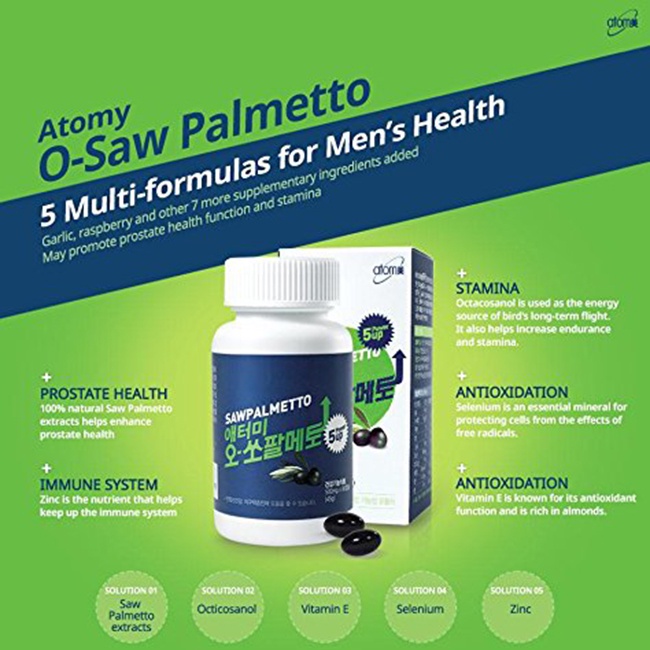 Atomy Sawpalmetto 90 softgels (45g) from Korea | Shopee Singapore