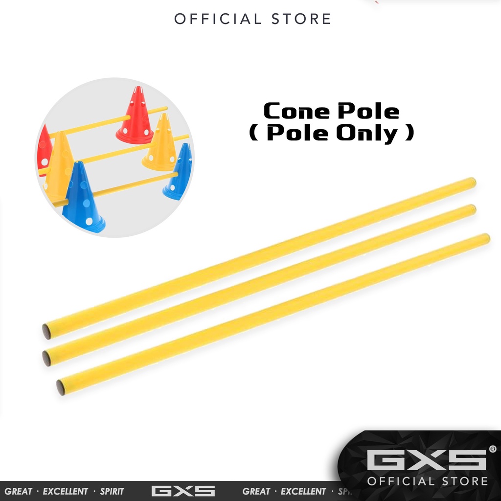 GXS Sports Cone Pole Outdoor/Indoor Training Soccer Football Stick ...