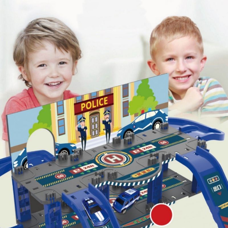 Police Station Kids Toy Playset Army Fire Station | Shopee Singapore