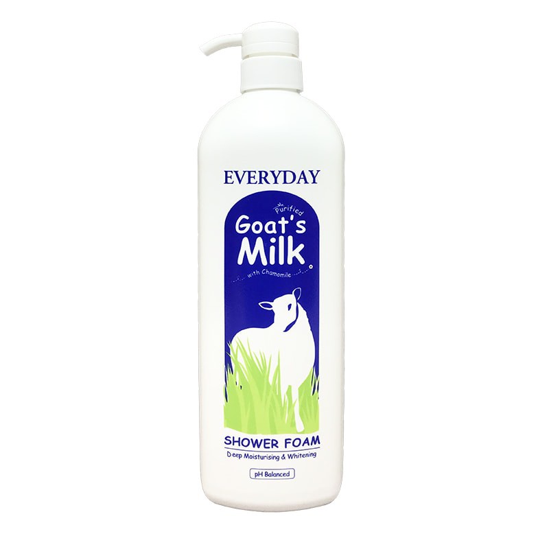 Everyday Goat Milk Chamomile Shower Foam 1030ml | Shopee Singapore