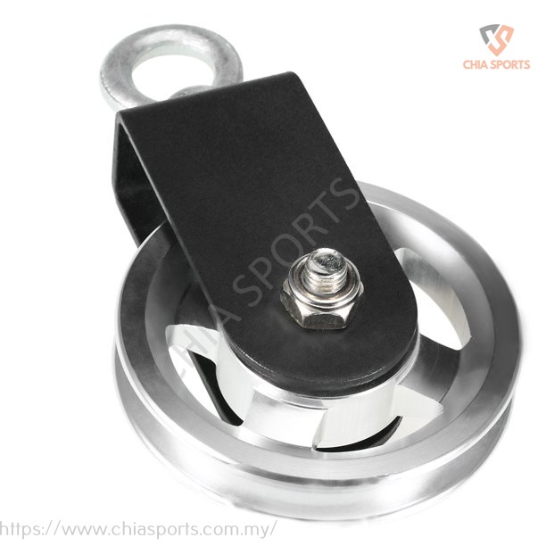 Cable Pulley Wheel 360 Rotation Single Swivel Gym Pulley System Lifting ...