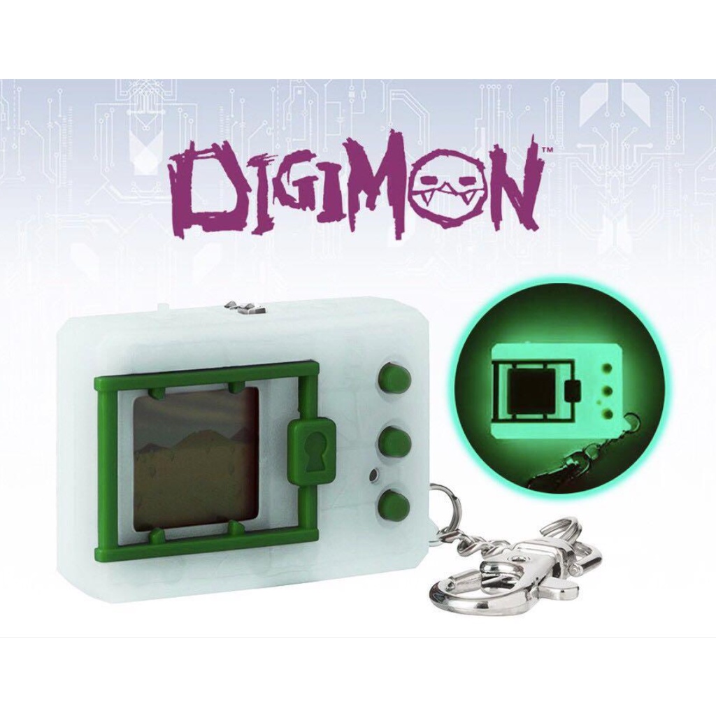Bandai Digivice Virtual Pet Monster (20th Anniversary Glow-In-The-Dark ...