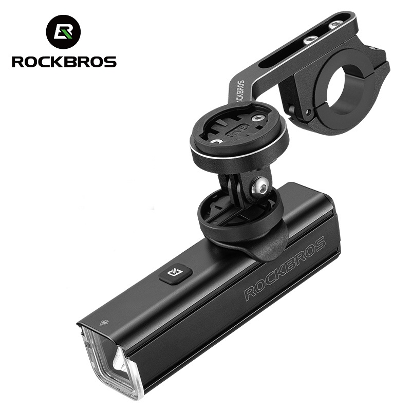 【SG Delivery】ROCKBROS Bike Light 1000 Lumens Rechargeable IPX6 Waterproof Cycling Light 4500mAh ...
