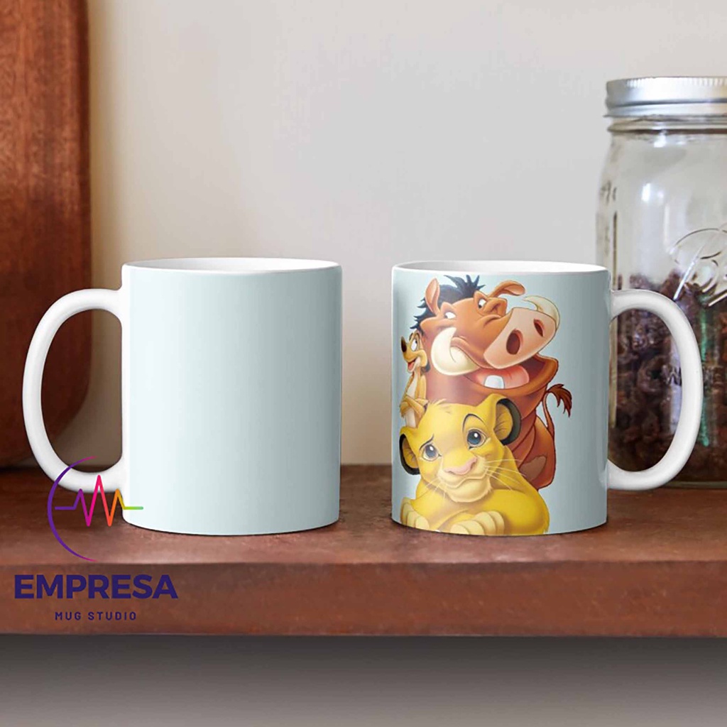 Lion King Simba Timon and Pumba Ceramics Water Coffee Tea Mug | Shopee ...